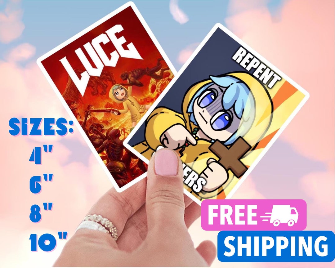 Funny Luce Doom Catholic Jubilee Year Sticker | Waterproof Religious ...