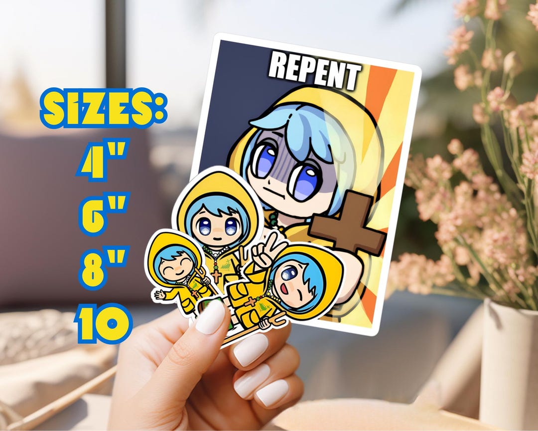 Funny Luce Catholic Jubilee Year Sticker | Waterproof Religious Vinyl ...