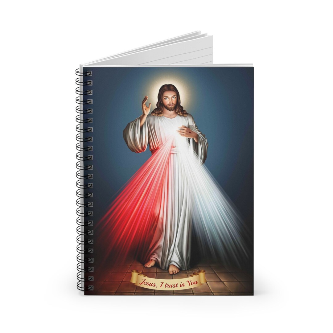 Divine Mercy Image Adoration Journal, Religious Prayer Journal ...