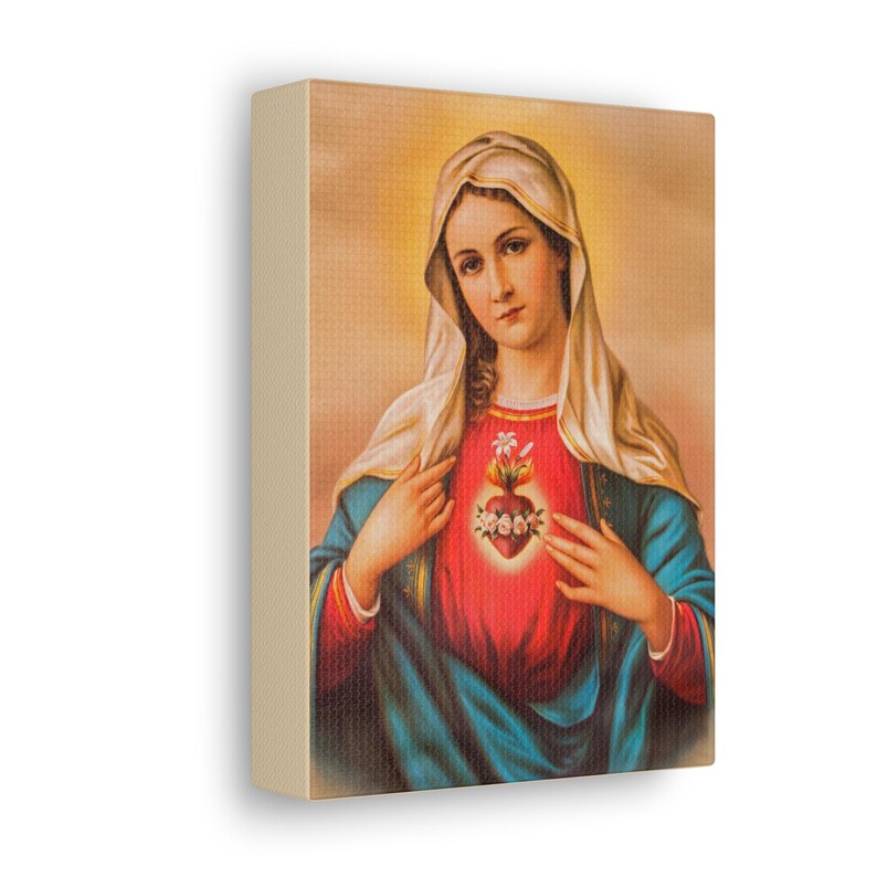 Immaculate Heart of Marycatholic Wall Art Christmas Gift, Religious ...