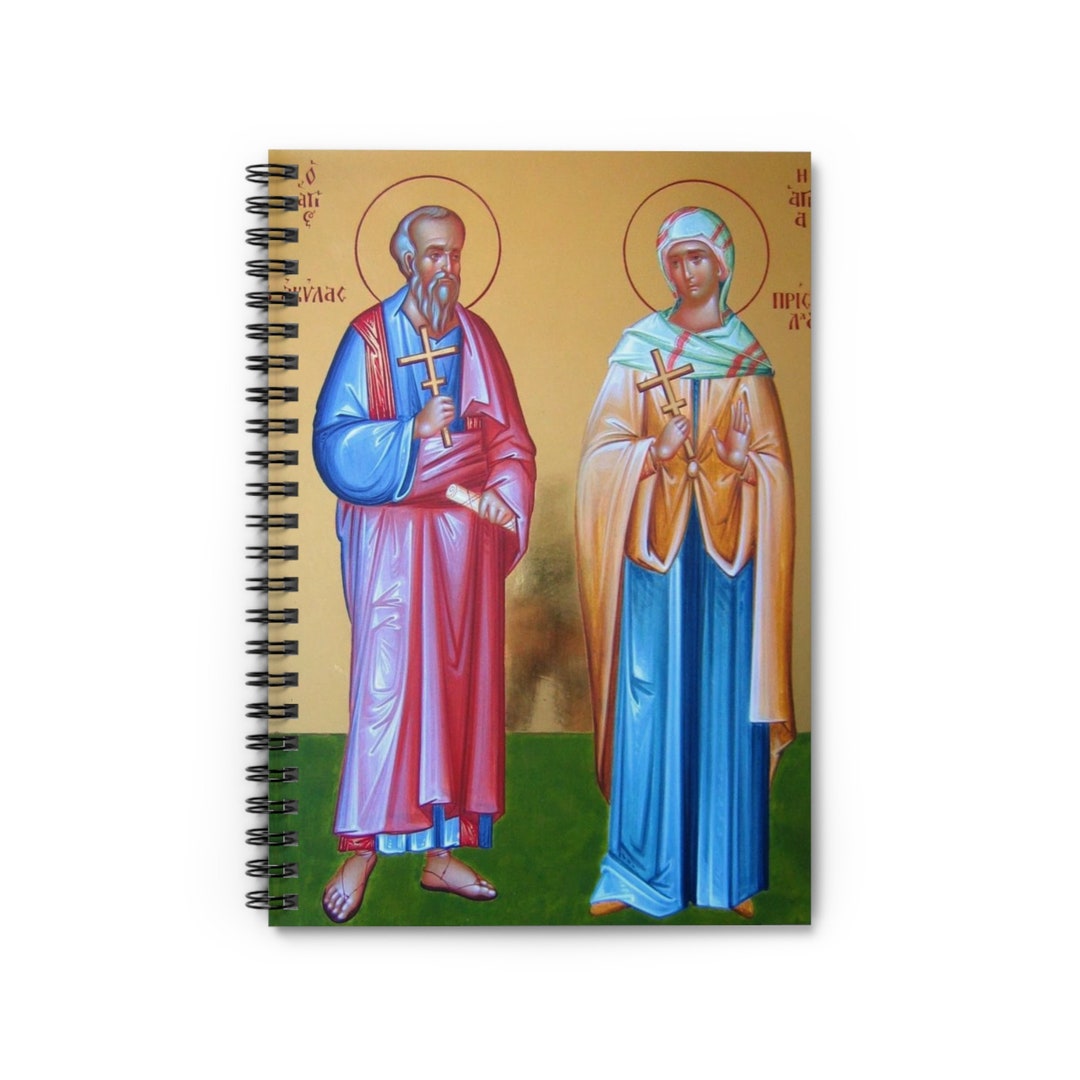 Wedding Favor Priscilla and Aquilla Adoration Notebook, Anniversary ...