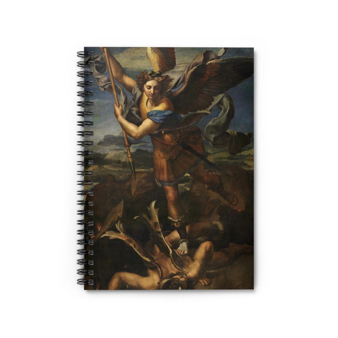 Saint Michael Confirmation Journal Gift, Catholic Diary Christmas Gift ...