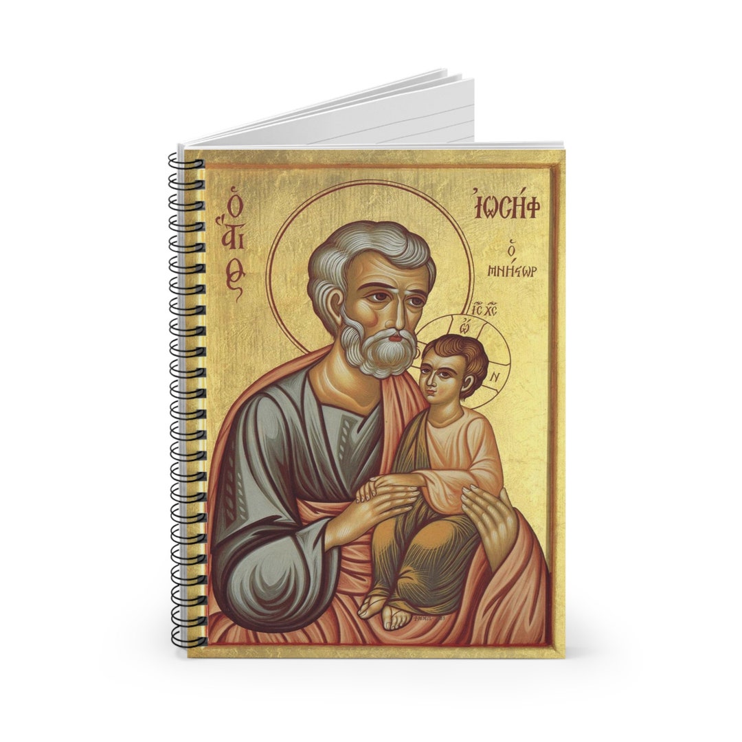 Saint Joseph Holy Family Icon Catholic Journal, Prayer Journal ...