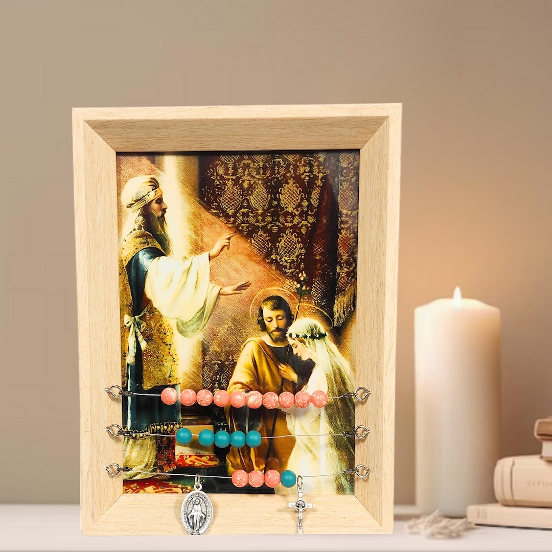 Wedding Kitchen Rosary Gift, Catholic Marriage Present for Bride and ...