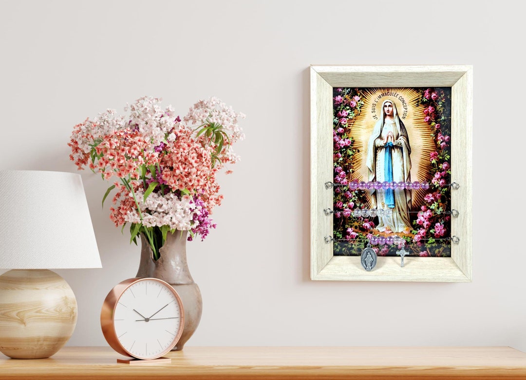 Mary Kitchen Abacus Rosary Our Lady of Lourdes Immaculate Conception ...