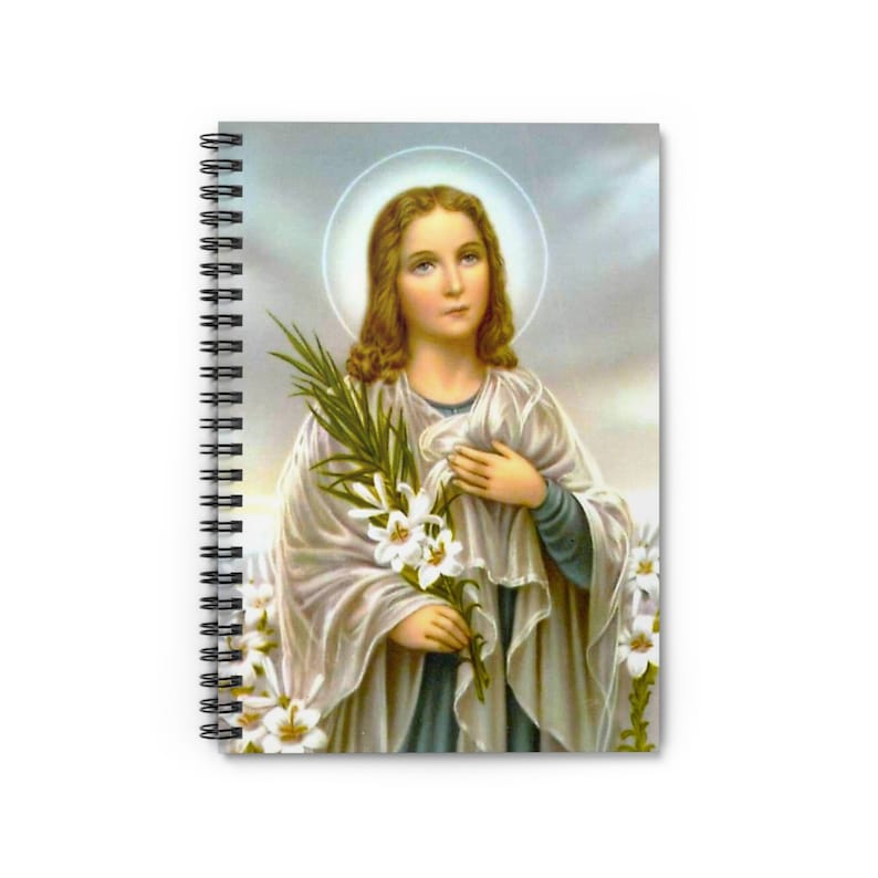 Saint Maria Goretti Adoration Journal Confirmation Gift , Catholic ...