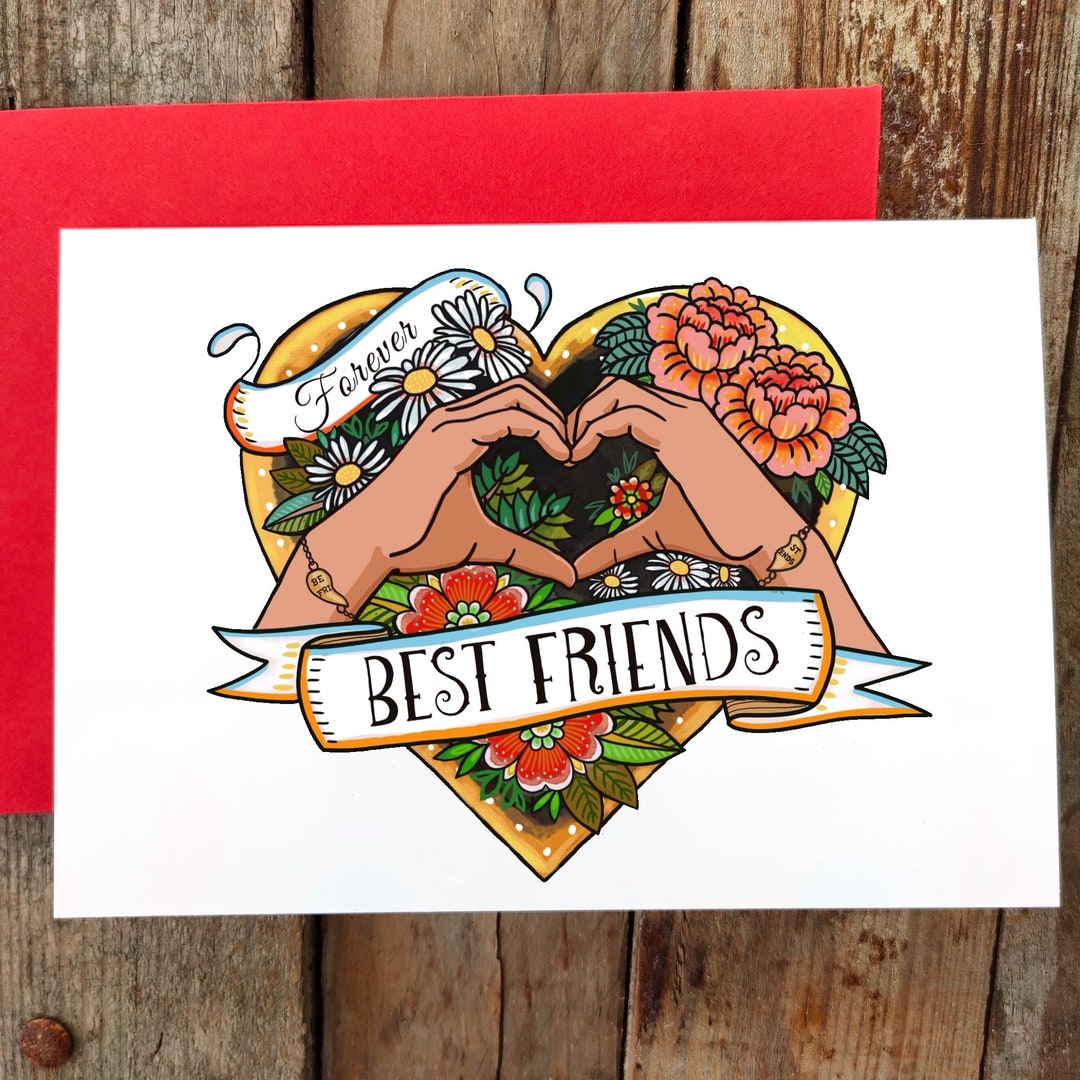 Best Friend Card, to My Bestie Friendship Card | Galentines Day, Bestie ...