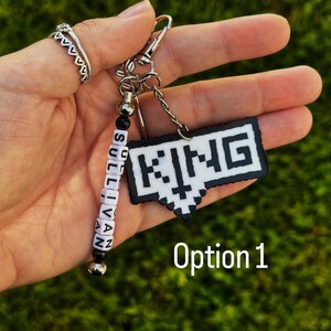 Sullivan King Inspired Perler Keychain - Etsy