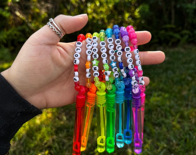 Rave Kandi Bracelet With Bubbles - Etsy