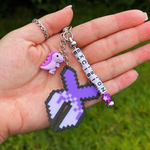 Excision Inspired Perler Keychain - Etsy