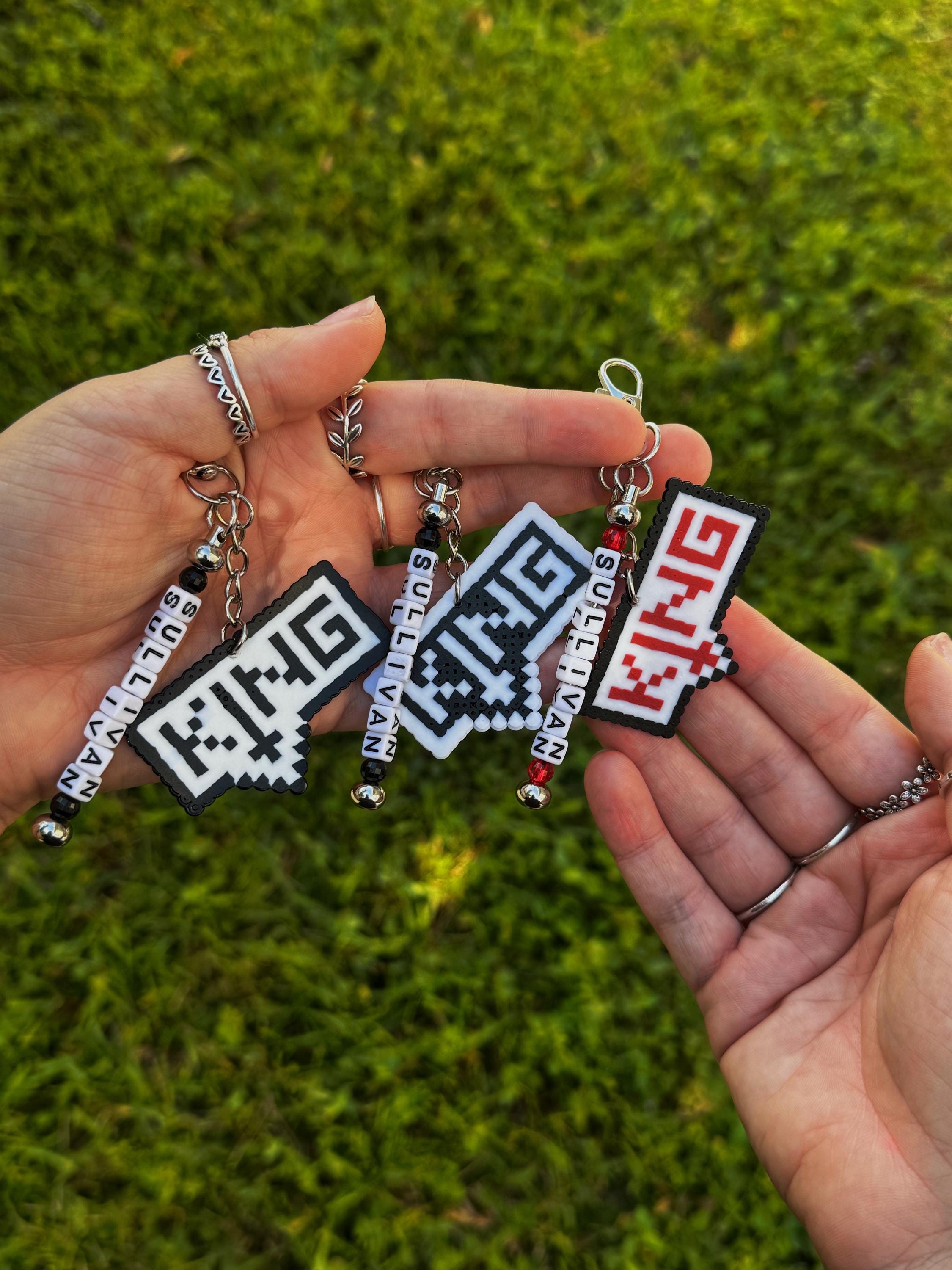 Sullivan King Inspired Perler Keychain - Etsy
