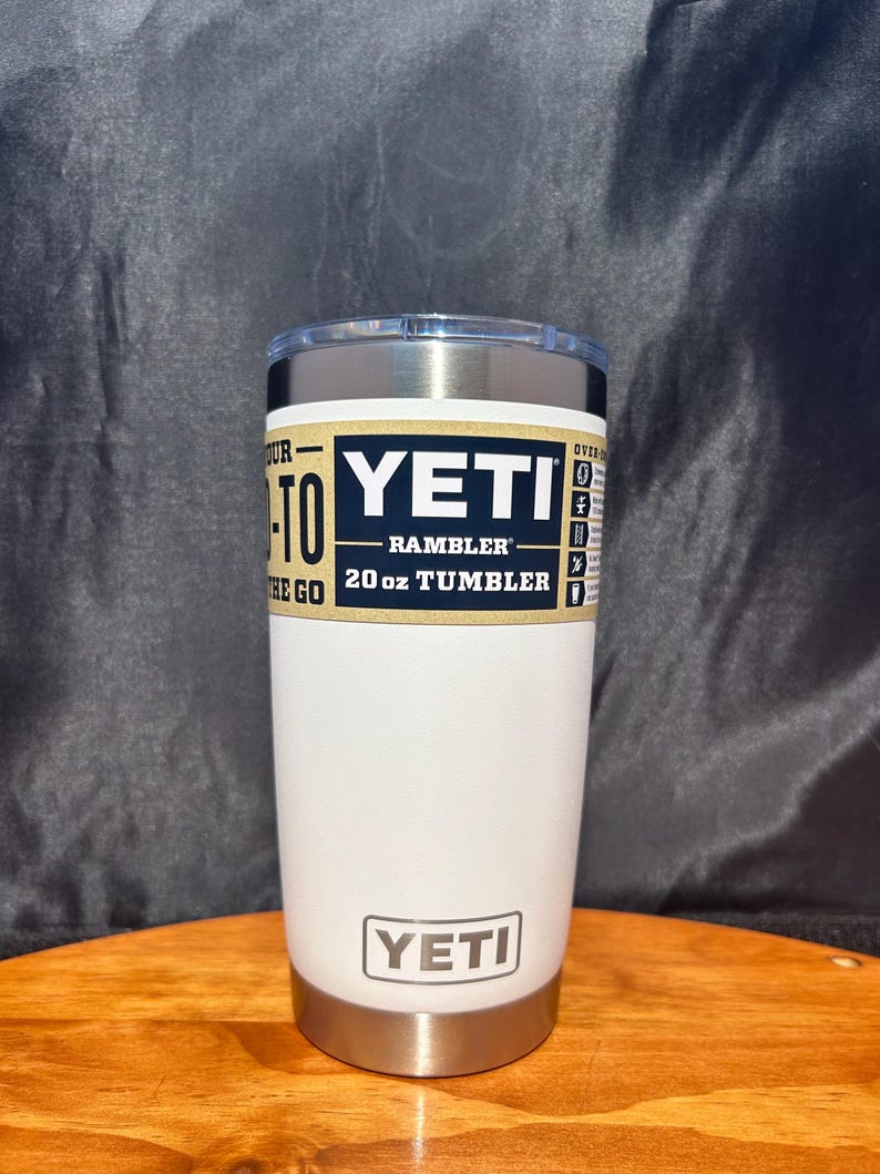 American Traditional Yeti, 20 Oz Tumbler, Yeti, Engraved Mug, Custom ...