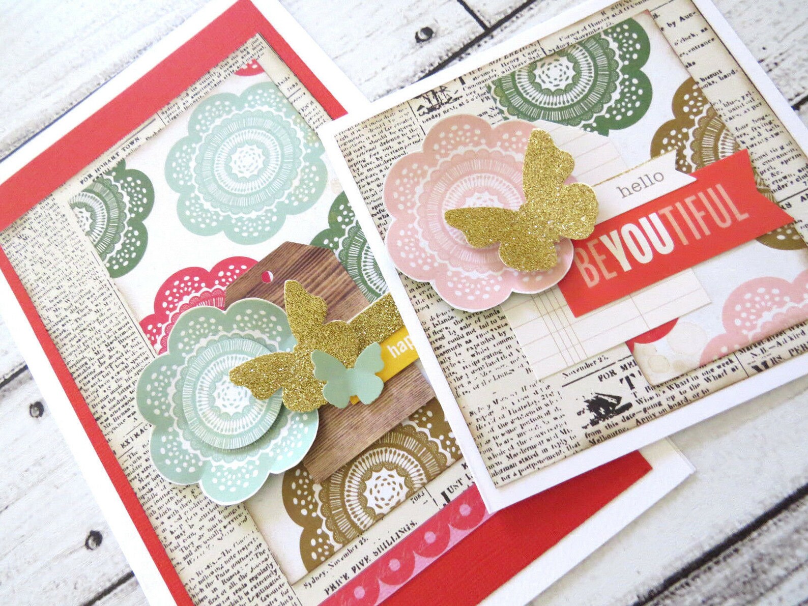 Jen Hadfield American Crafts Homemade Stickers, Cards, Scrapbooking ...