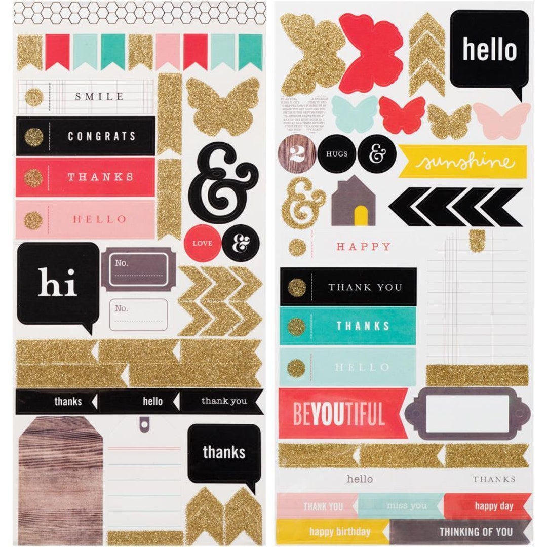 Jen Hadfield American Crafts Homemade Stickers, Cards, Scrapbooking ...