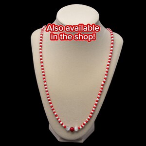 Shango 8 Strand Beaded Kumihimo Eleke / Collar Santeria Lucumi Ifa ...
