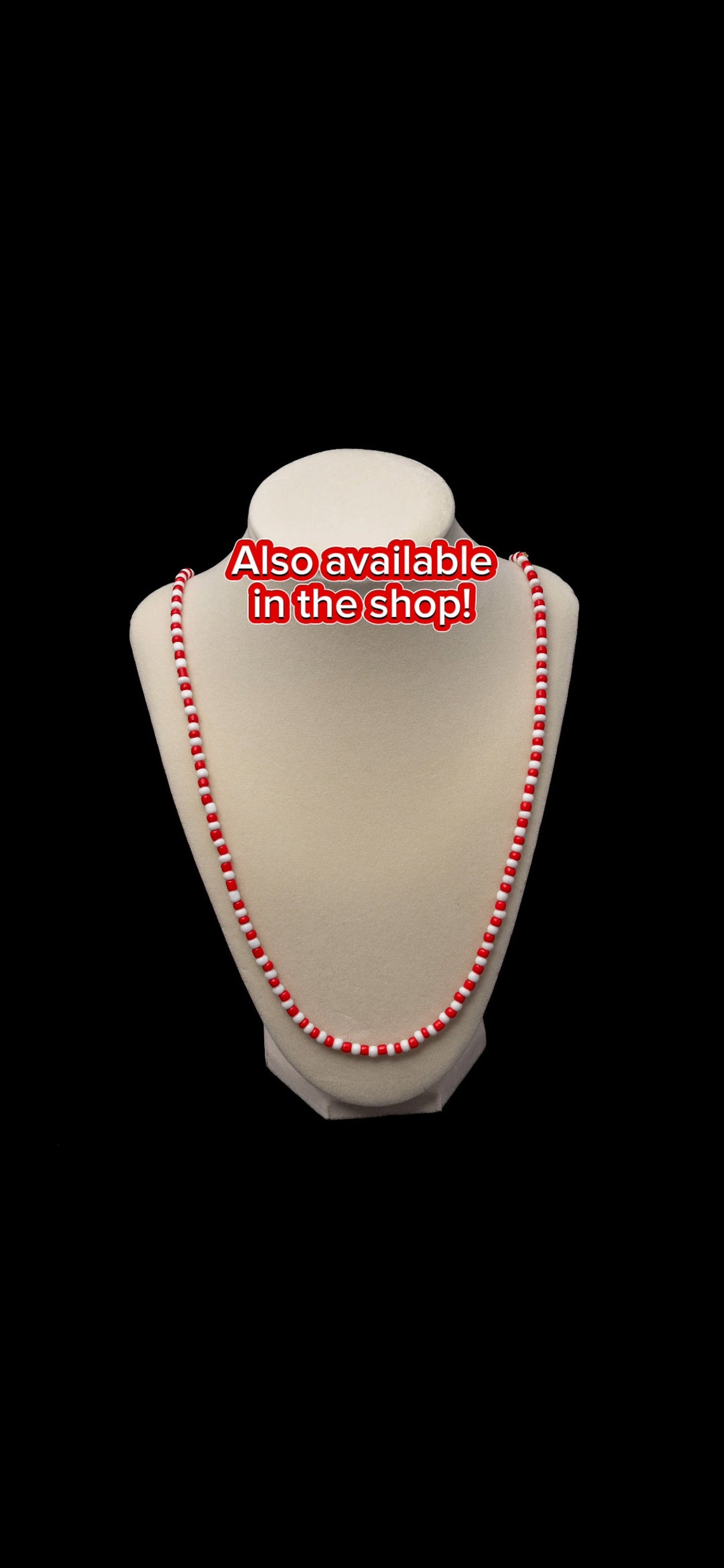 Shango 8 Strand Beaded Kumihimo Eleke / Collar Santeria Lucumi Ifa ...