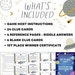 Indoor Space Scavenger Hunt. Printable Game for Family Game Nights ...