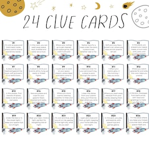 Indoor Space Scavenger Hunt. Printable Game for Family Game Nights ...