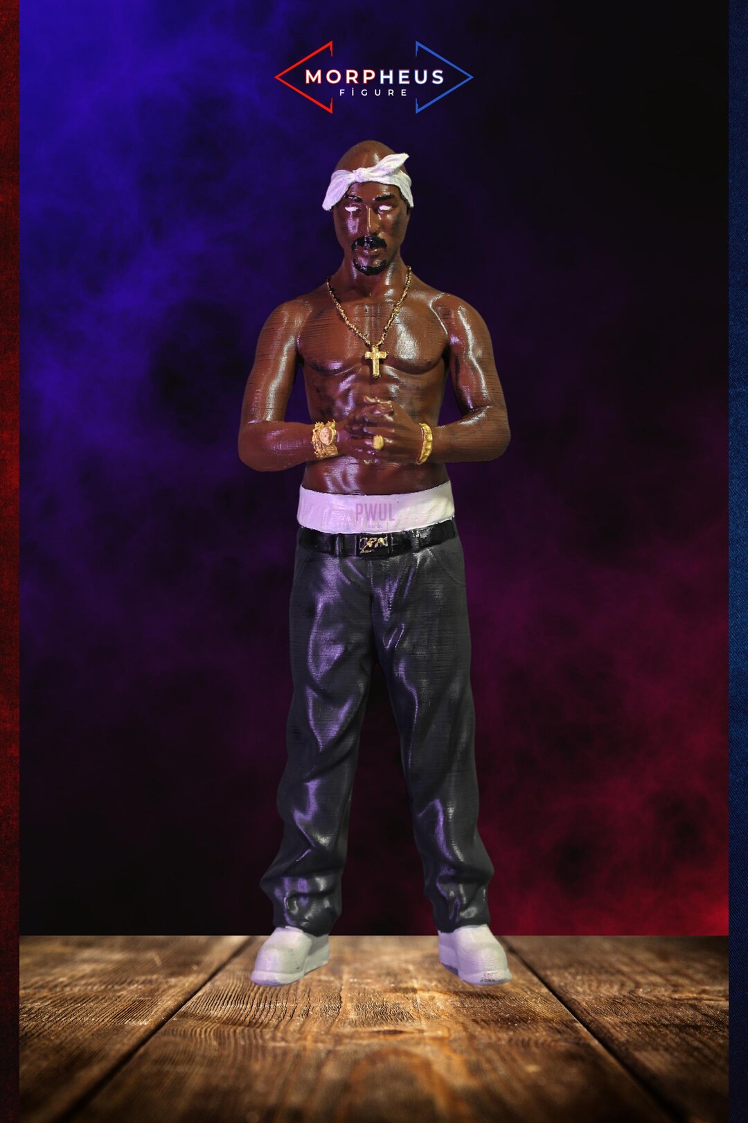 Tupac Amaru Shakur 2pac Bust Statue Action Figure Desktop Decoration - Etsy