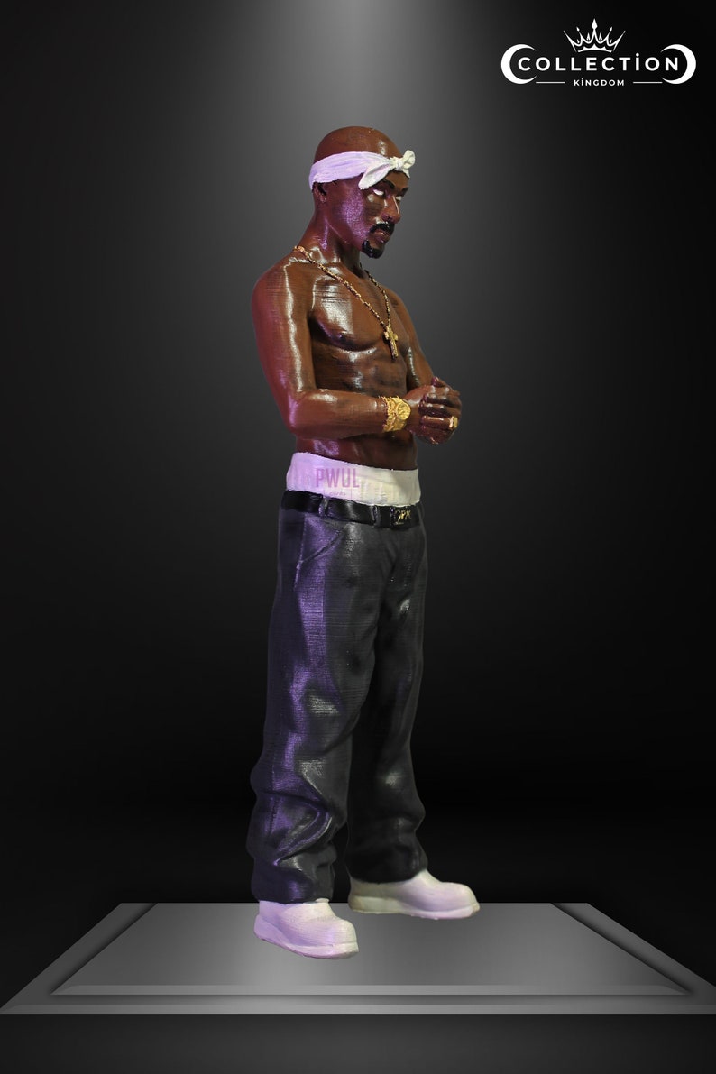 Tupac Amaru Shakur 2pac Bust Statue Action Figure Desktop Decoration - Etsy