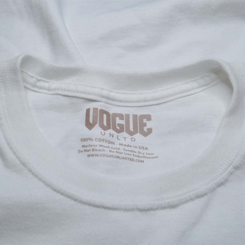 120 Screen-printed Tag-less Neck Labels - Etsy