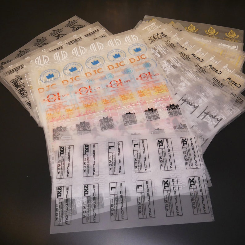 Screen-printed Tag-less Neck Labels - Etsy