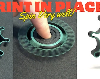 3D Printable Spinner Fidget STL Hand Fidget Hand Spinner Kinetic ...