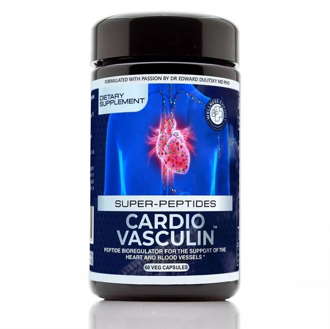 Cardio Vasculin Super Peptide 60 Veg Capsules - Etsy