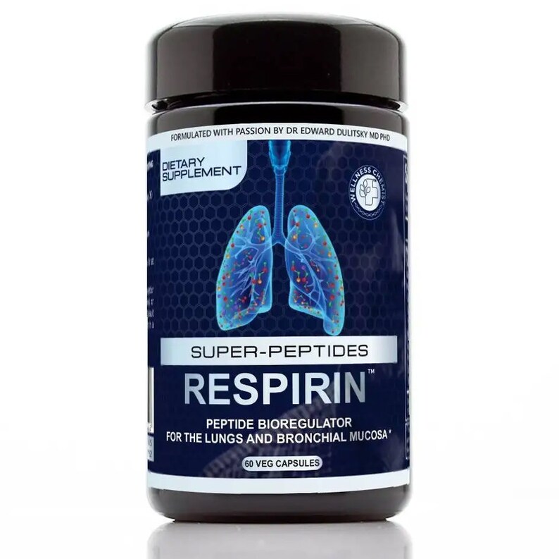 Respirin Super Peptide 60 Veg Capsules - Etsy