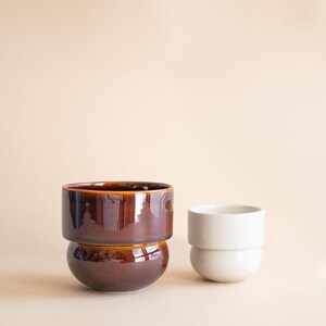 Small and Large Pot, Set of 2 Flower Pots, Mini Succulent Pot, Cactus ...