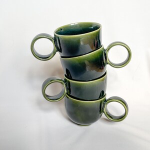 Handmade Green Ceramic Espresso Cup, Small Coffee Cup (2 Oz ) - Etsy