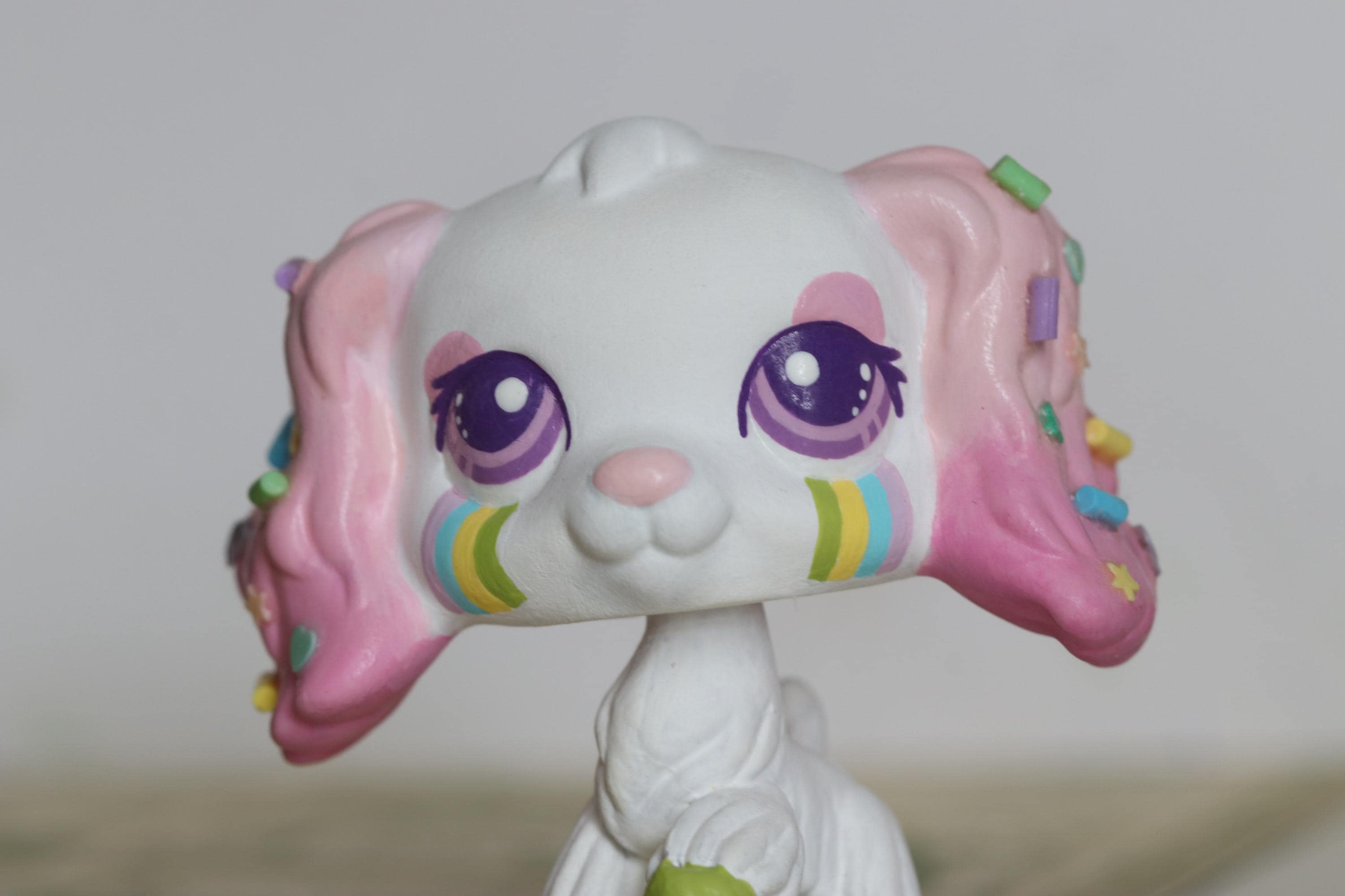 Littlest Pet Shop OOAK Custom Hand-painted Decora Cocker Spaniel - Etsy