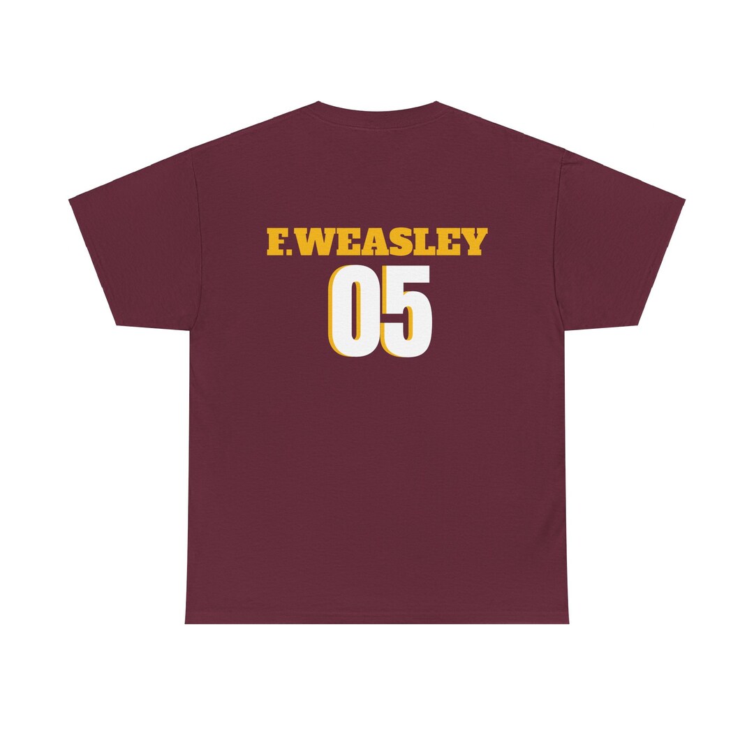 Fred Weasley Quidditch Shirt - Etsy