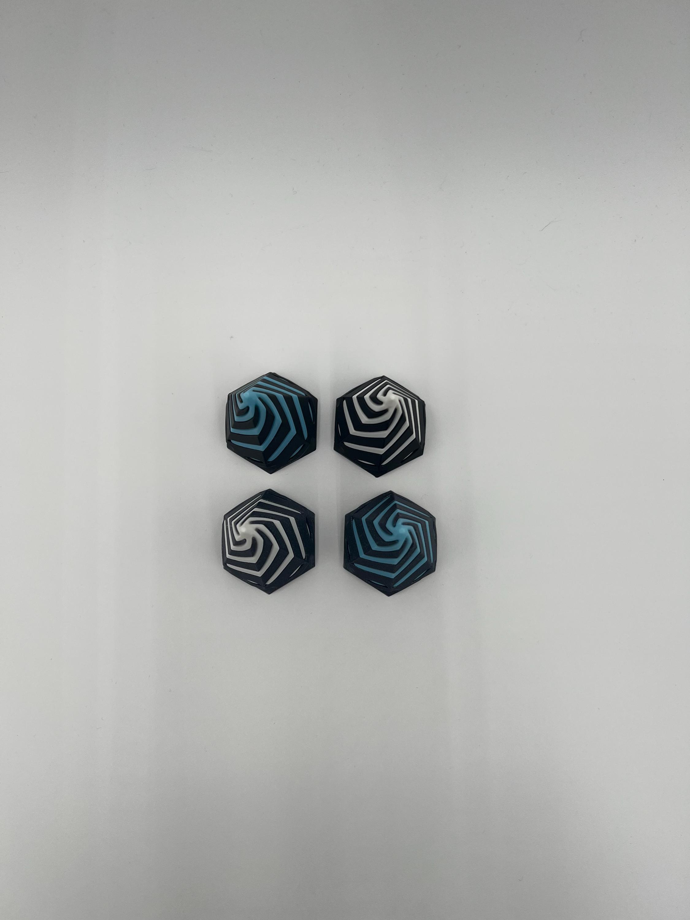 Hexagonal Spiral/helix Fidget Toy Spinner - Etsy