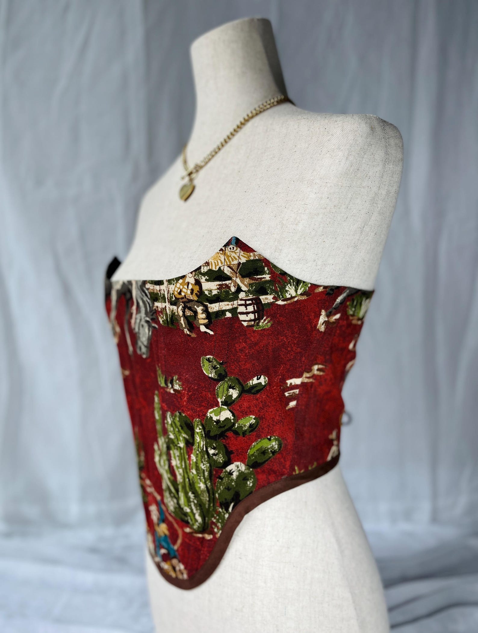 Cowboy Corset Top - Handmade Western Corset for Women - Etsy