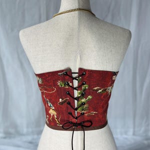 Cowboy Corset Top - Handmade Western Corset for Women - Etsy