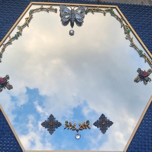 Butterfly and Bees Mirror - Etsy