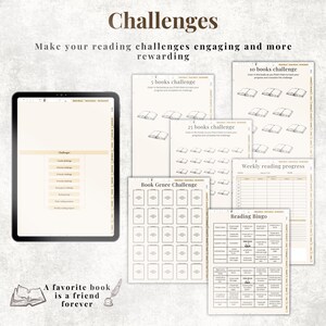Digital Reading Journal, Digital Reading Planner, Goodnotes, Notability ...
