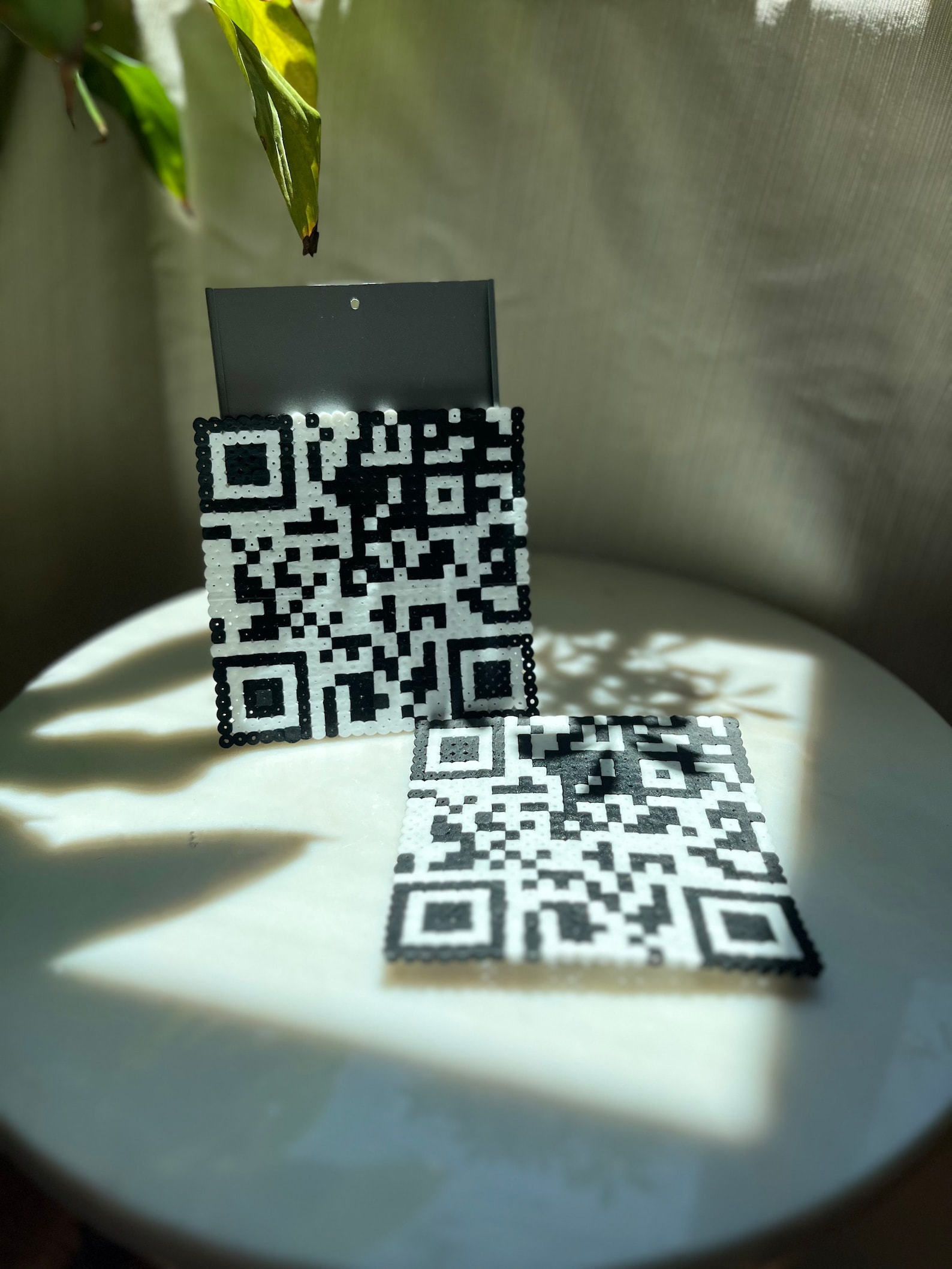 Funny Rick Roll Perler Art, Meme QR Code Wall Decor, Lol Fuse Bead ...