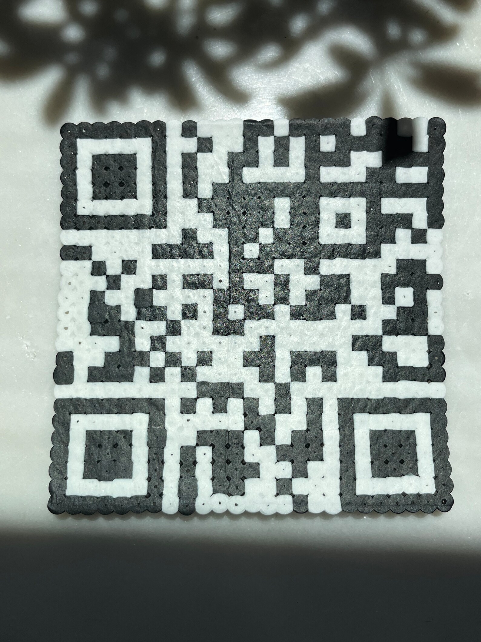 Funny Rick Roll Perler Art, Meme QR Code Wall Decor, Lol Fuse Bead ... Funny Rick Roll Perler Art, Meme QR Code Wall Decor, Lol Fuse Bead ...