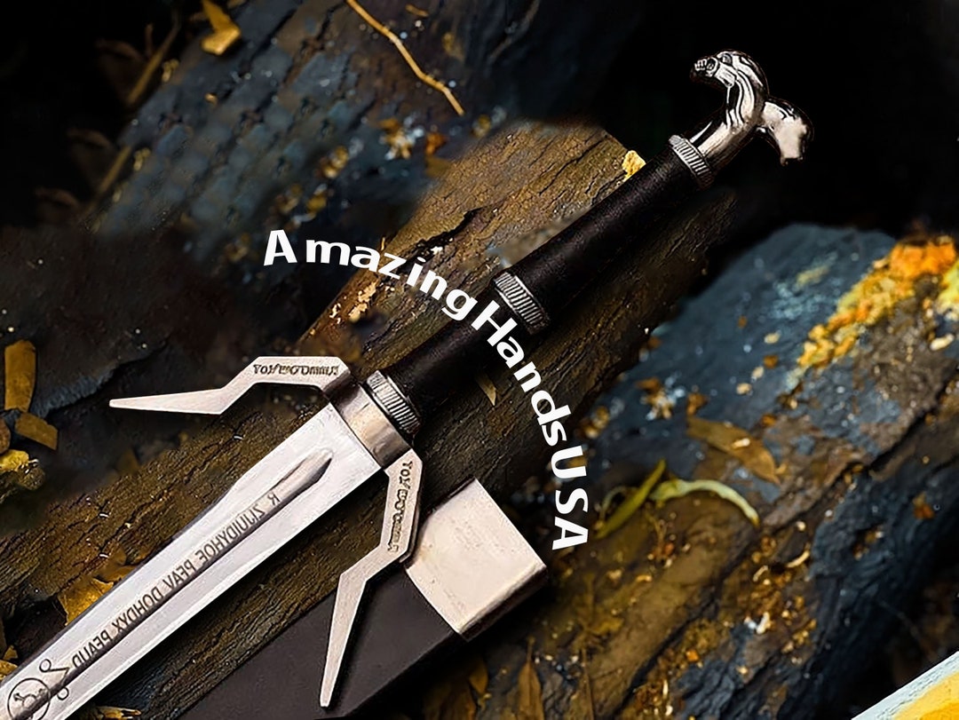 The Witcher 3 Wild Hunt Swords, Geralt of Rivia Cosplay Swords, White ...