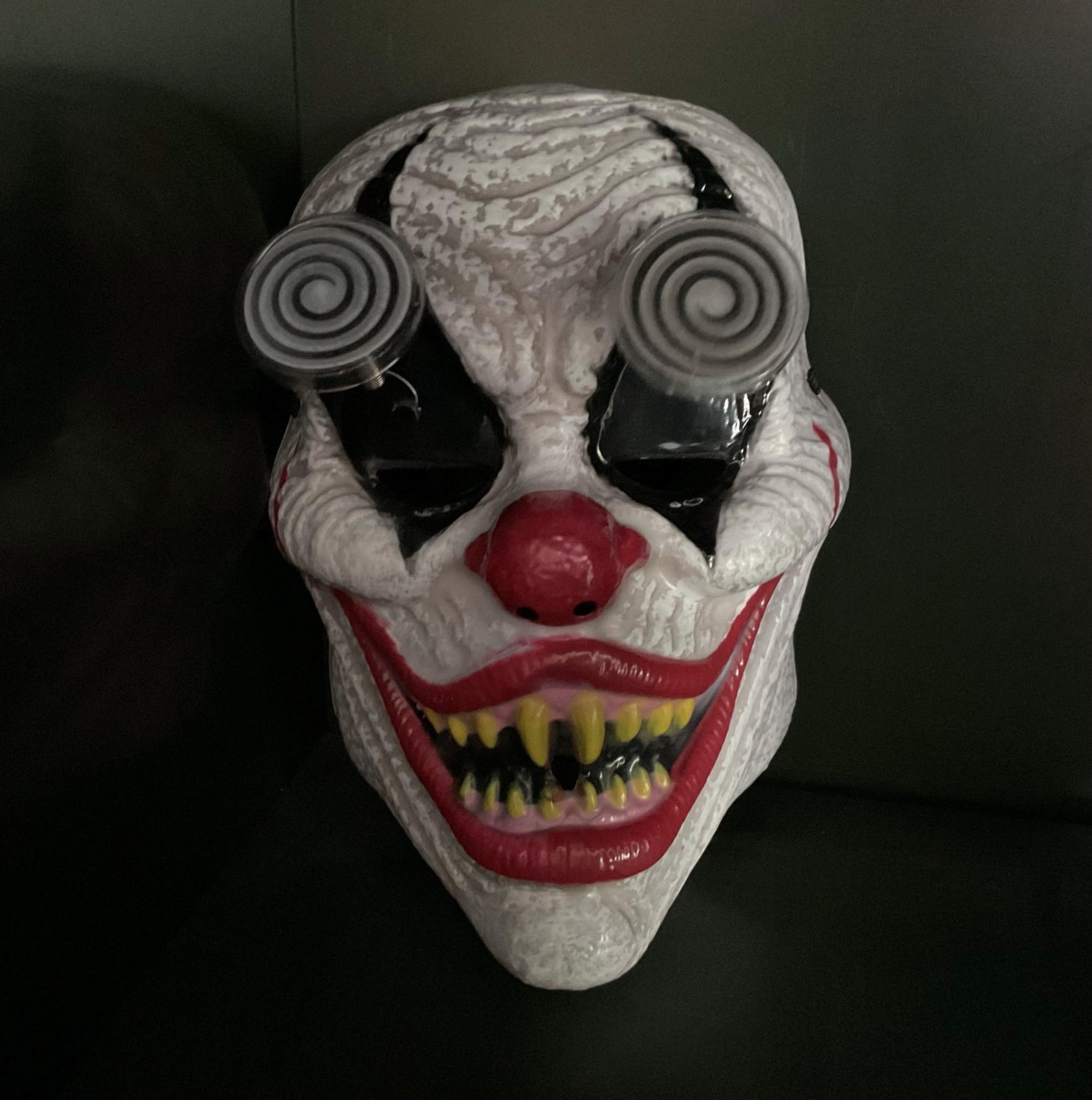 Hipnotizing Clown Mask. Mask With Eyes Protruding From the Sockets. - Etsy
