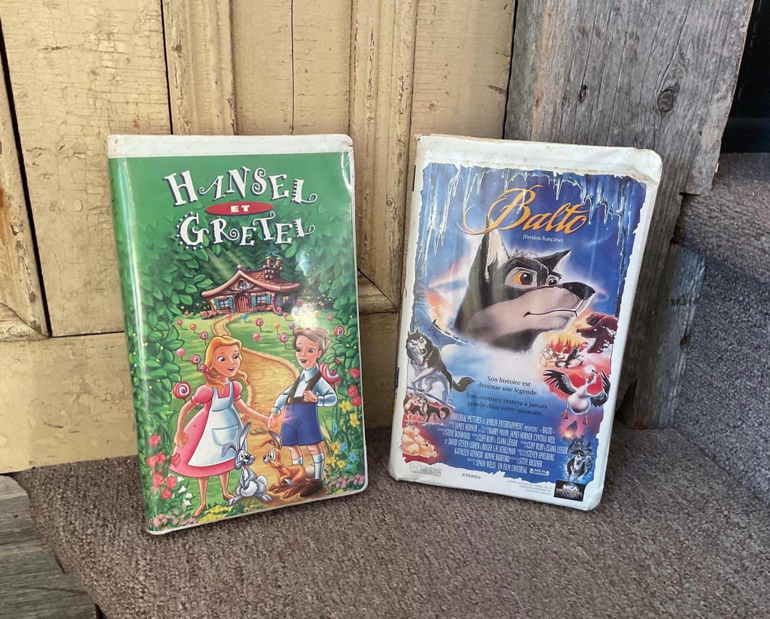Balto" VHS by Mca Universal Home Video 1996/ Hansel and Gretel Animated ...
