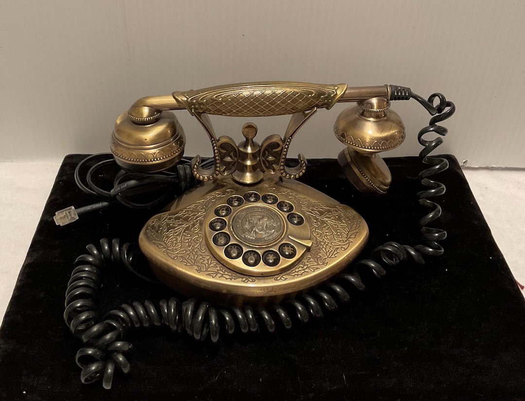 Nexxtech Vintage Style 1935 Reproduction Paramount Collection Classic Series Ornate Brass Fancy ...