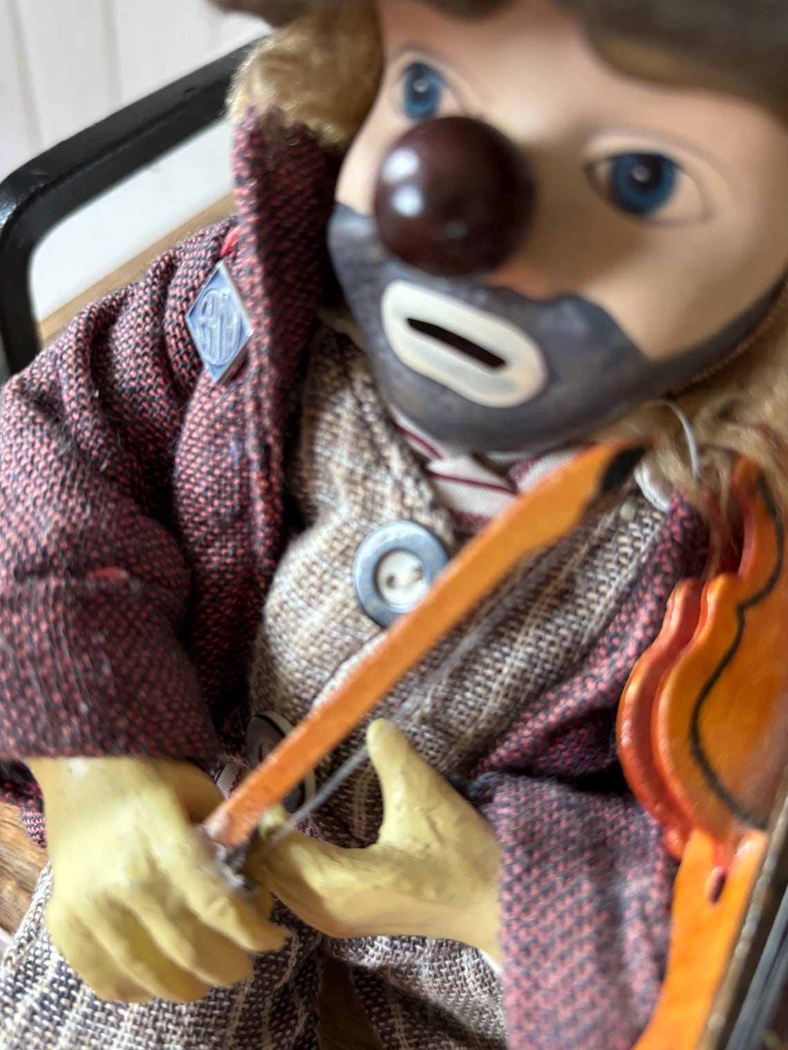 Vintage 1980s Hobo Clown Tramps Doll. Violin Playing Collection. - Etsy