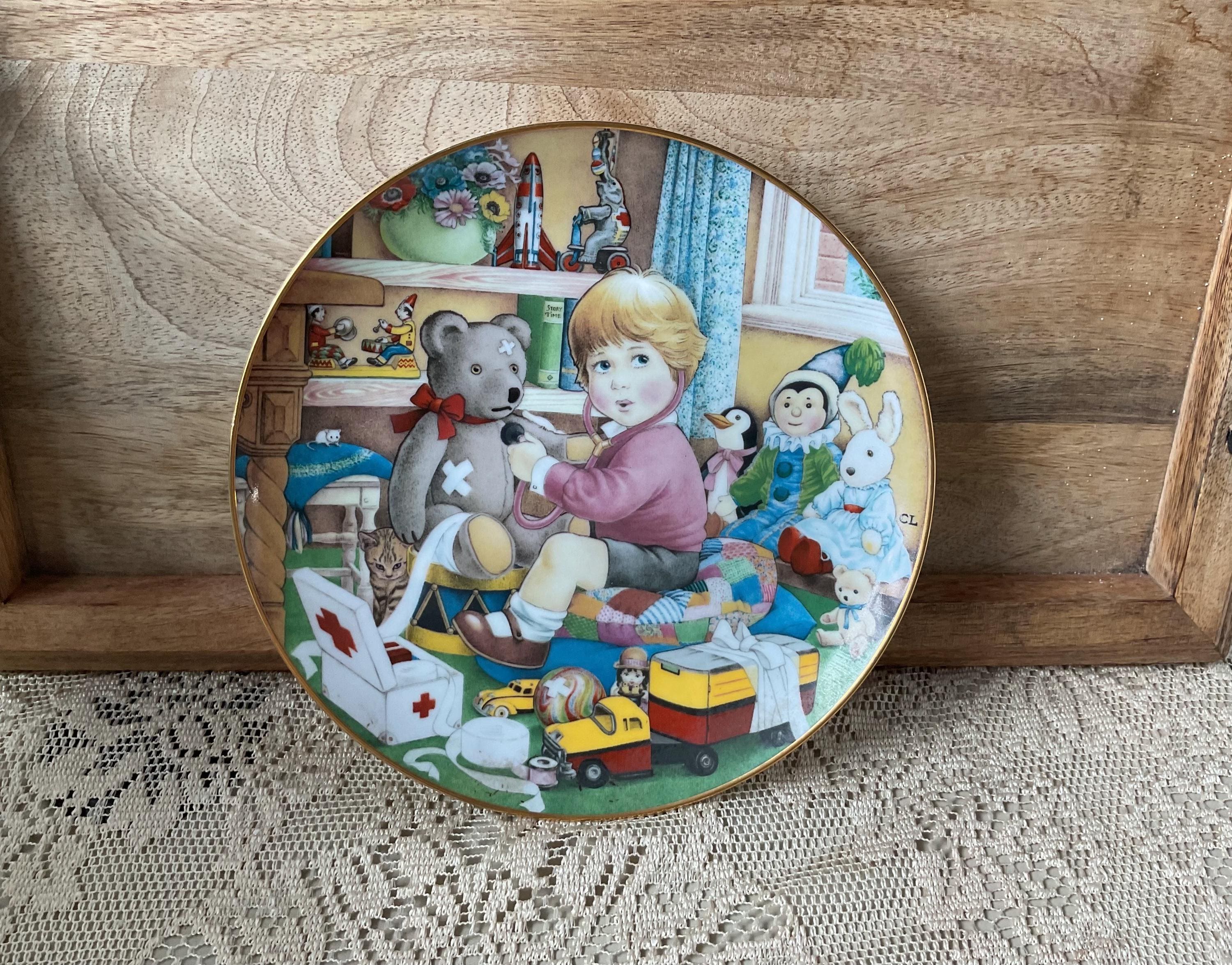 The 1984 Carol Lawson Plate LITTLE DOCTOR by Carol Lawson. - Etsy