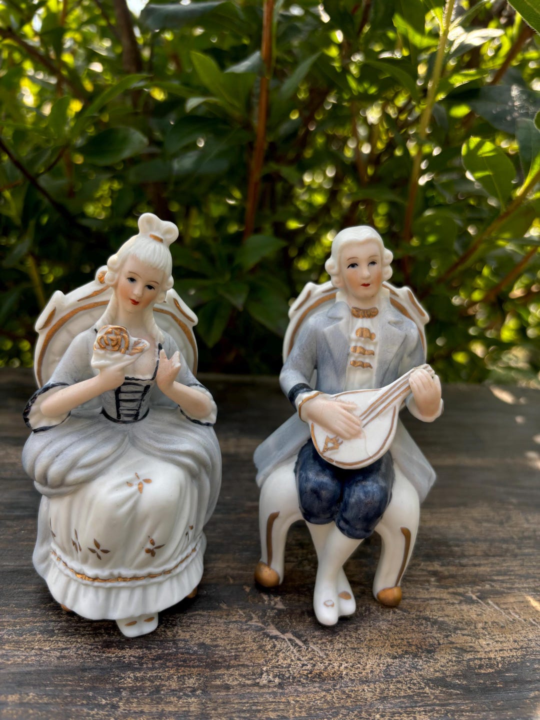 Vintage Pair Regency Figures. Lady and Gent Figurines. in Regency ...