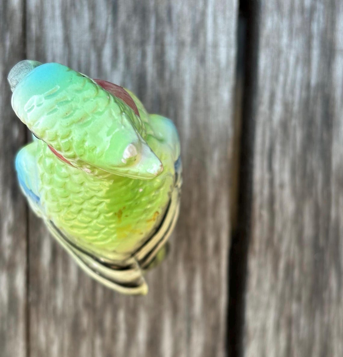 Ceramic Parrot Cockatoo Japan Vintage. Chipped. - Etsy