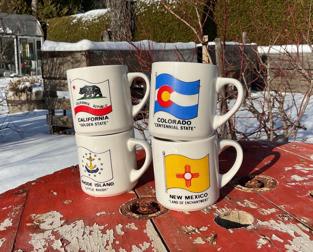 CHOOSE… Vintage USA Souvenir Coffee Mug. New Mexico/ Colorado ...
