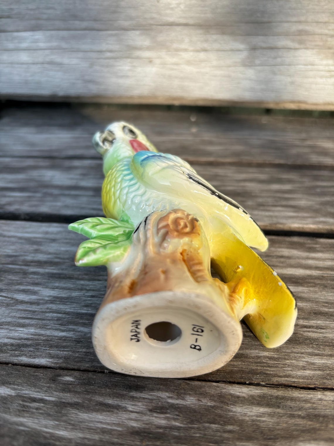 Ceramic Parrot Cockatoo Japan Vintage. Chipped. - Etsy